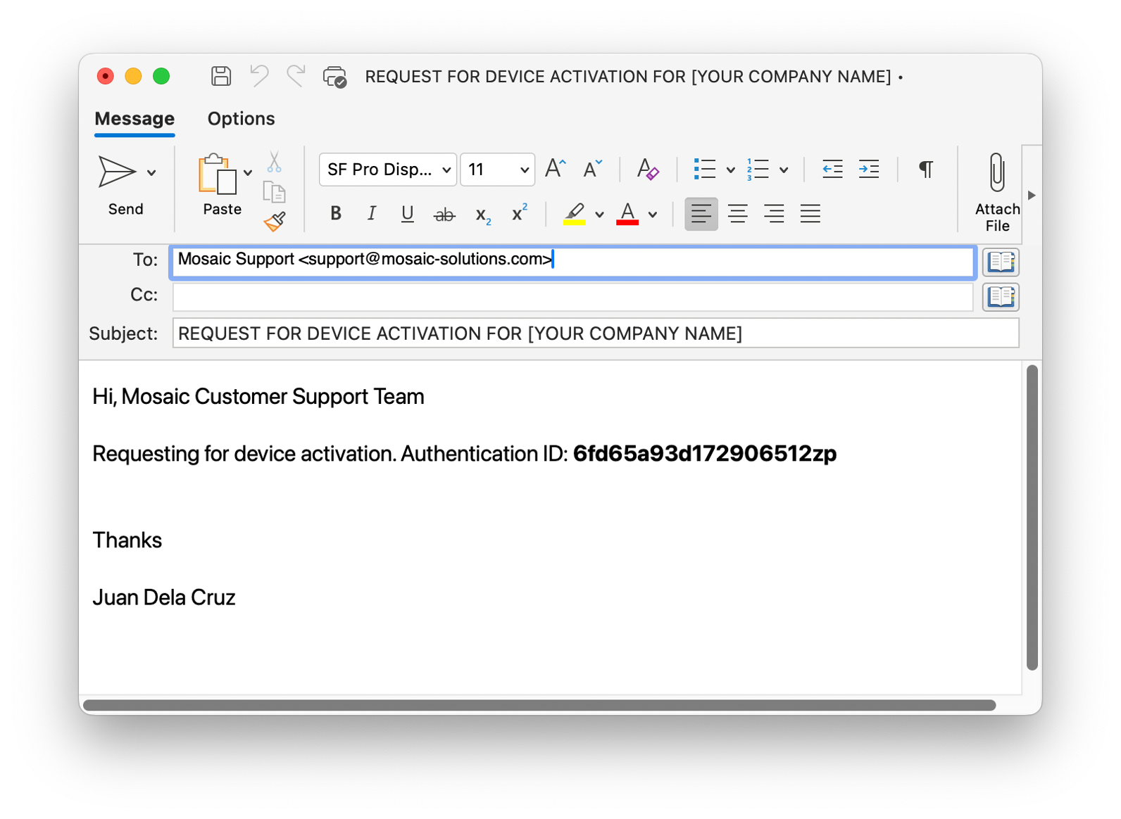 Download and Activate Mosaic POS