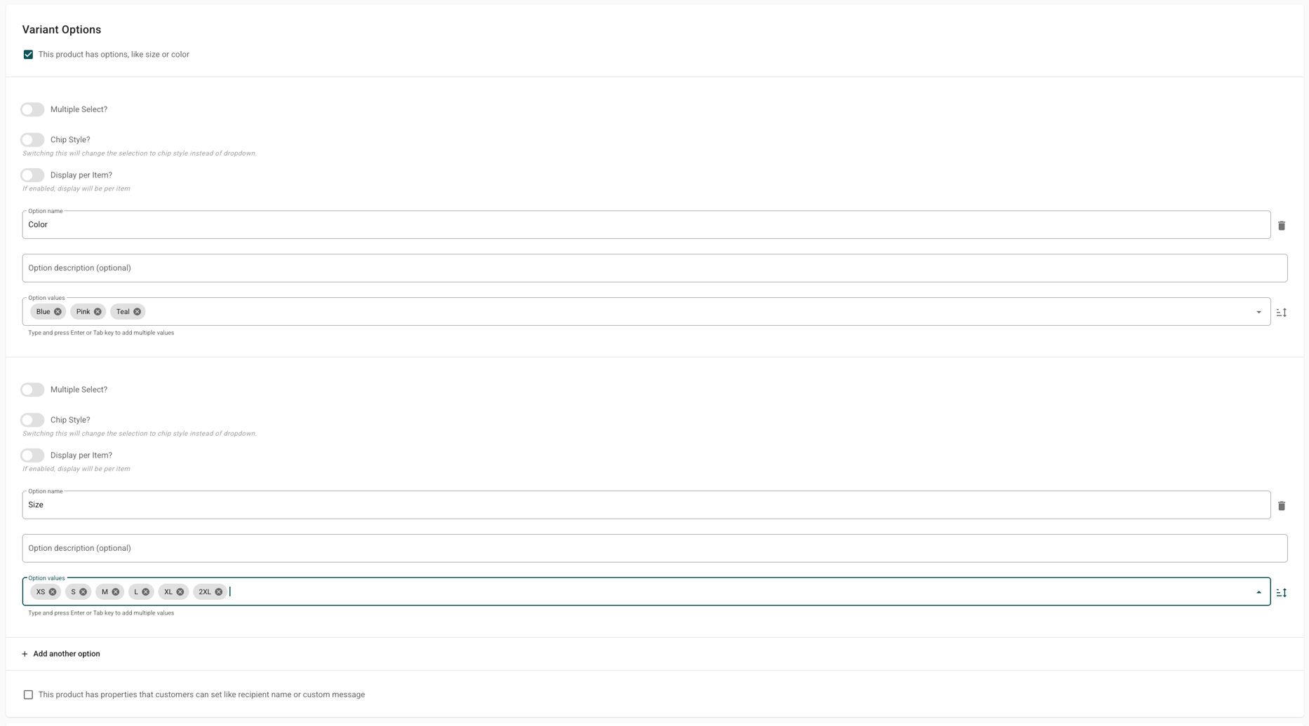 Creating Single Purchase Product