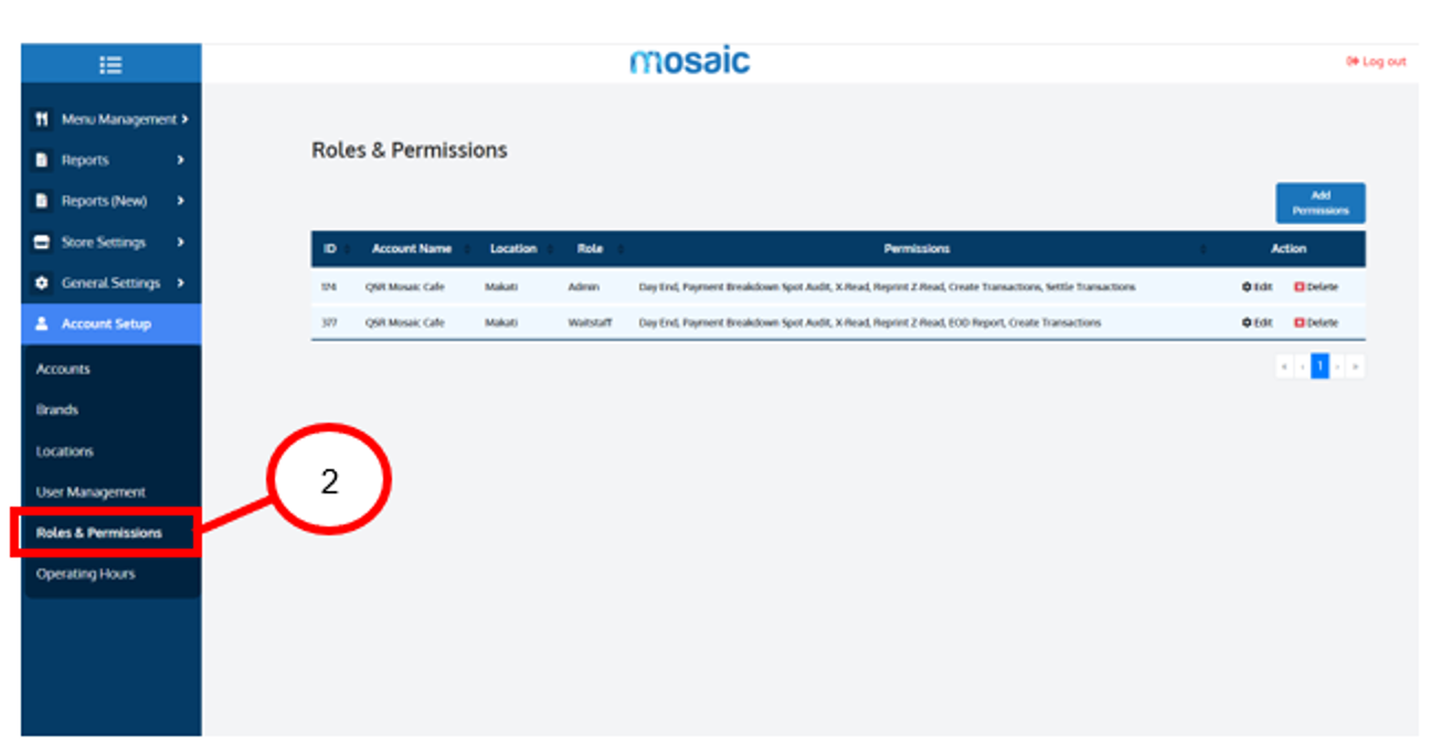 Setting Up Roles and Permissions