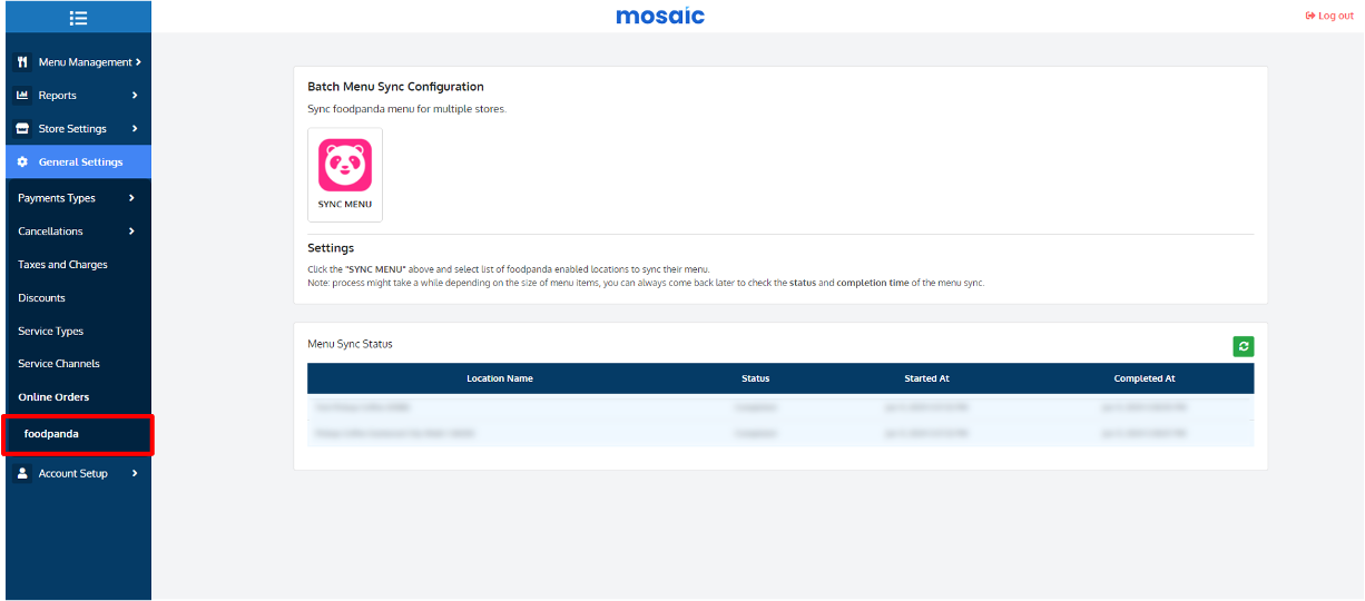 How to Menu Sync (Foodpanda Integrated Accounts)