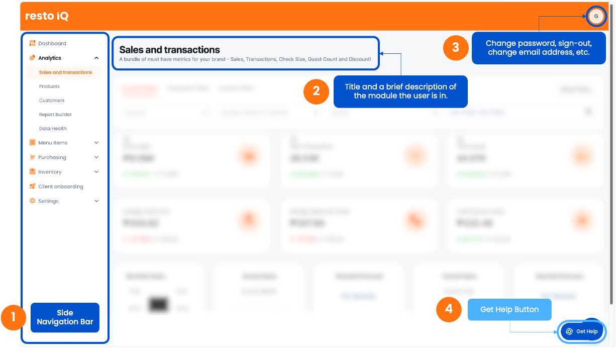 How to Navigate Resto iQ Analytics