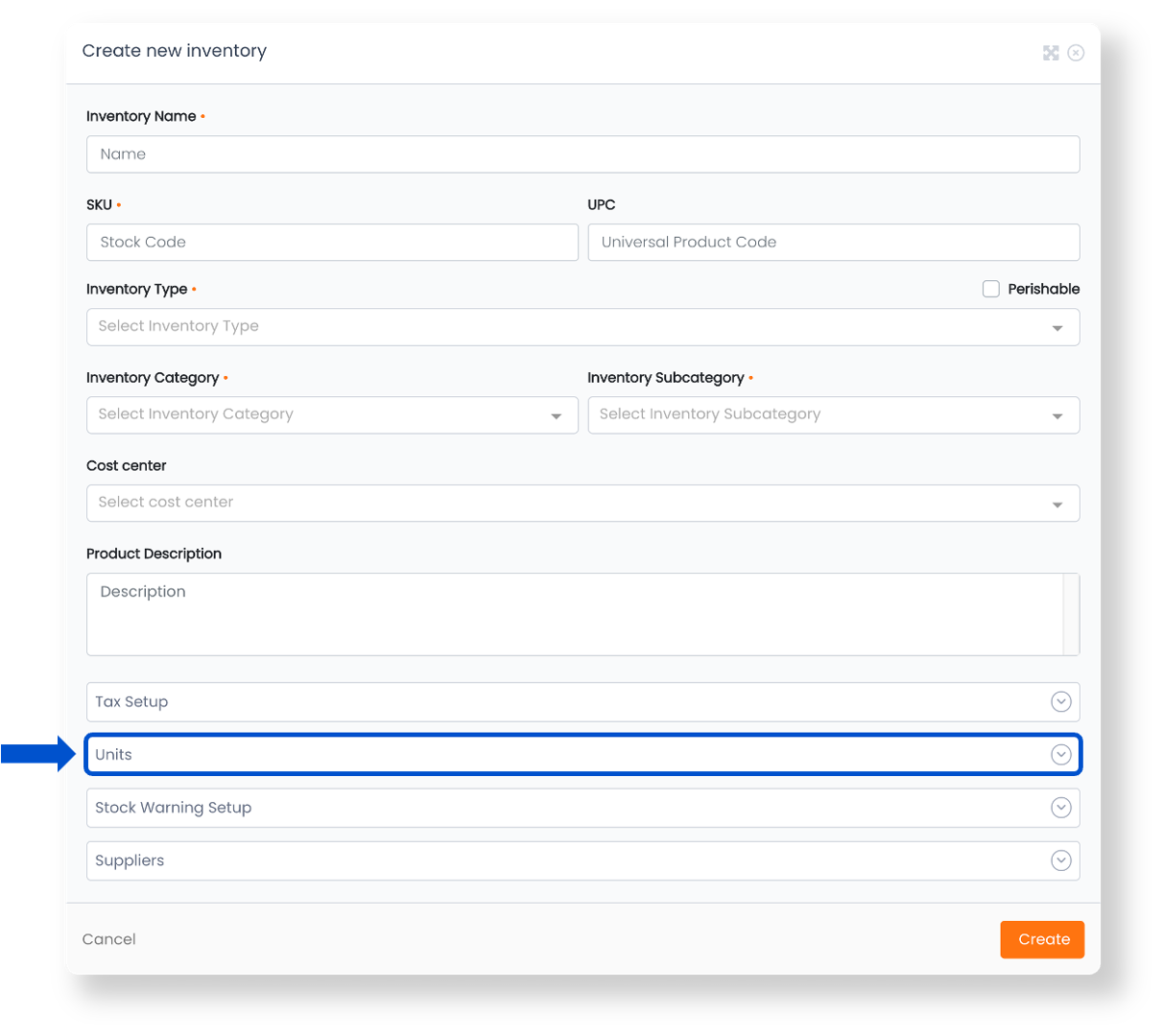Guide to Stock, Recipe, and Purchasing Unit Conversions.